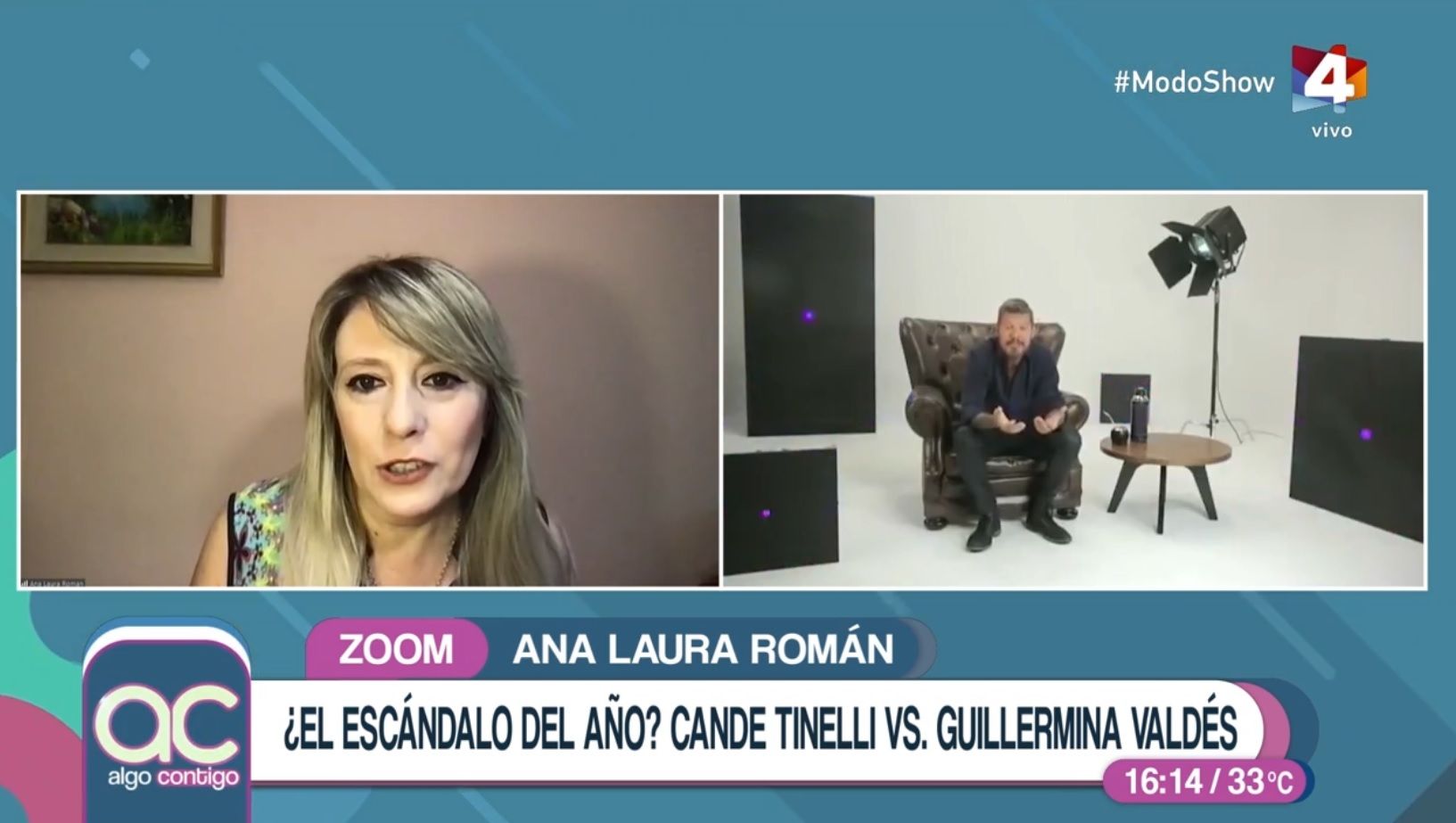 Ana Laura Román: Guillermina Valdés es la primera mujer que dejó a Tinelli