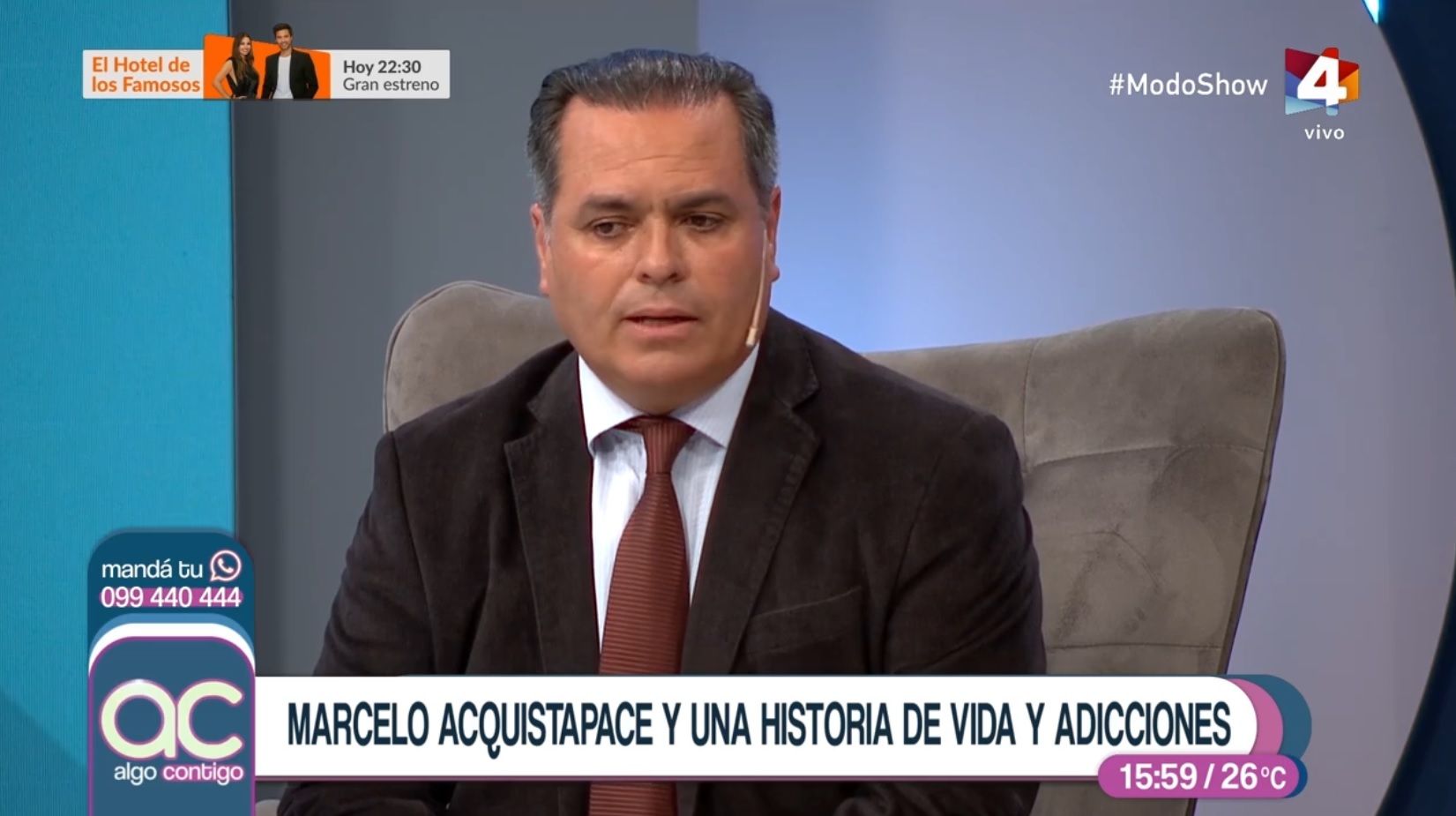 Marcelo Acquistapace: Conocemos una historia de vida y adicciones