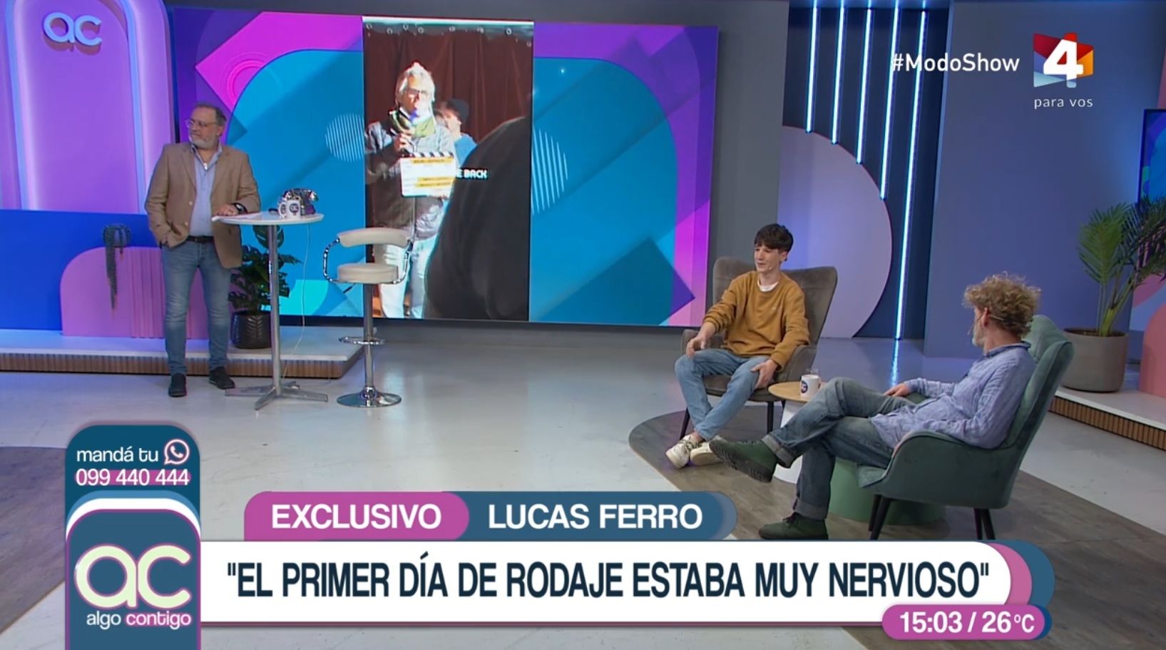 Lucas Ferro, el joven de 15 años que brilla en una película uruguaya ...