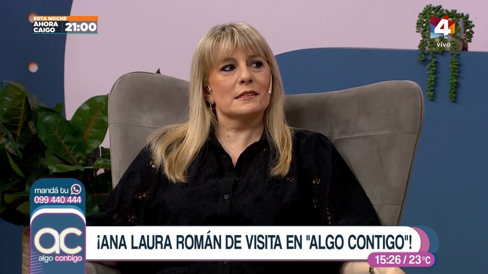 Algo Contigo - Nos visita Ana Laura Román