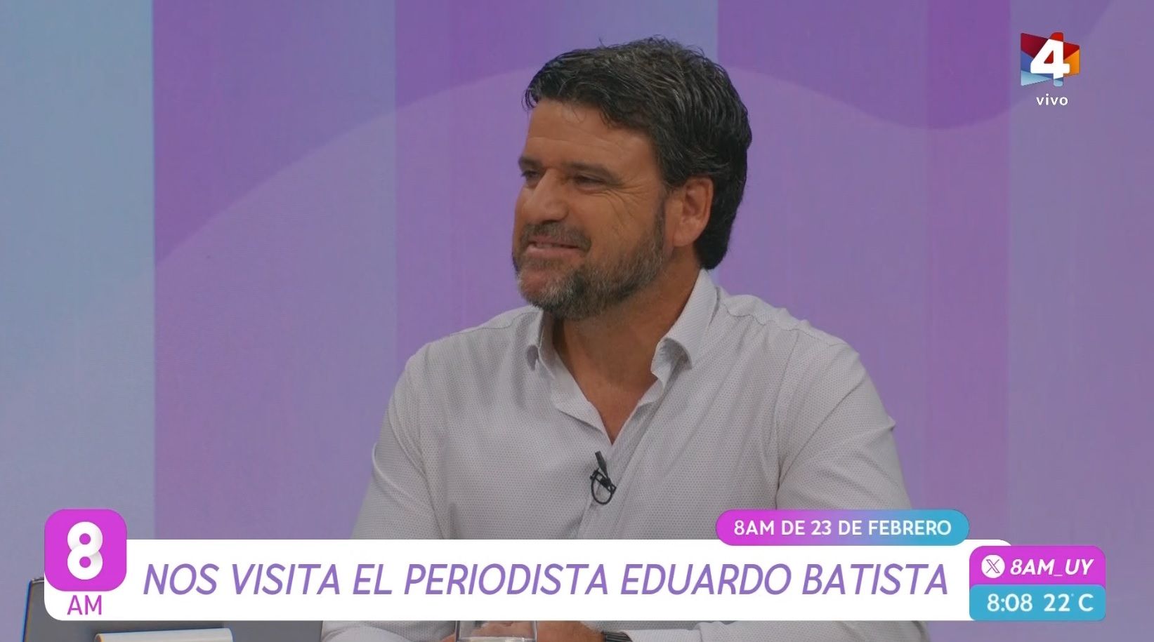 8AM - Eduardo Batista y un programa especial sobre El milagro de los Andes