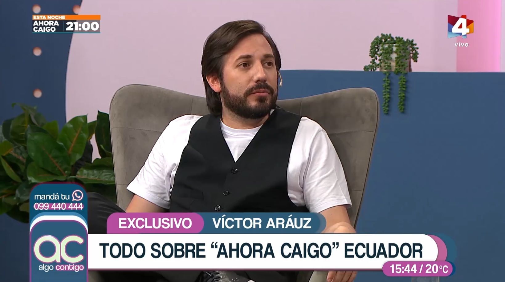 Algo Contigo - Todo sobre Ahora Caigo Ecuador