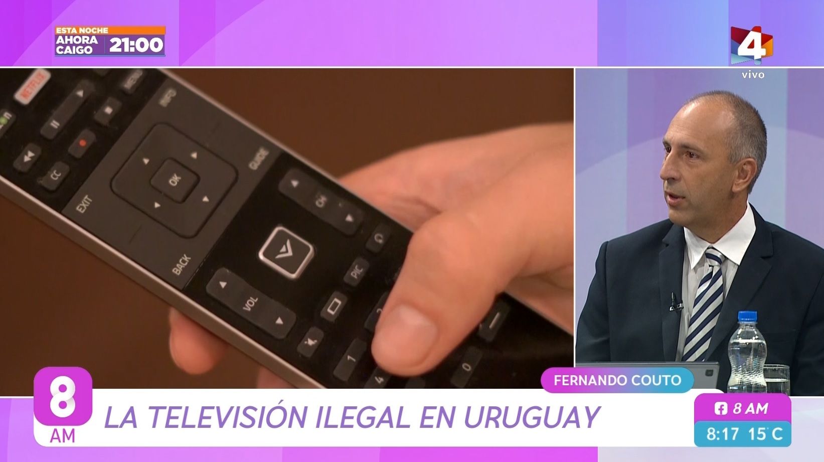 8AM - La televisión ilegal en Uruguay