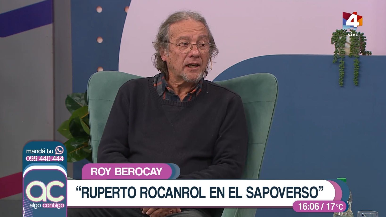 Algo Contigo - Roy Berocay y Ruperto Rocanrol en el Sapoverso